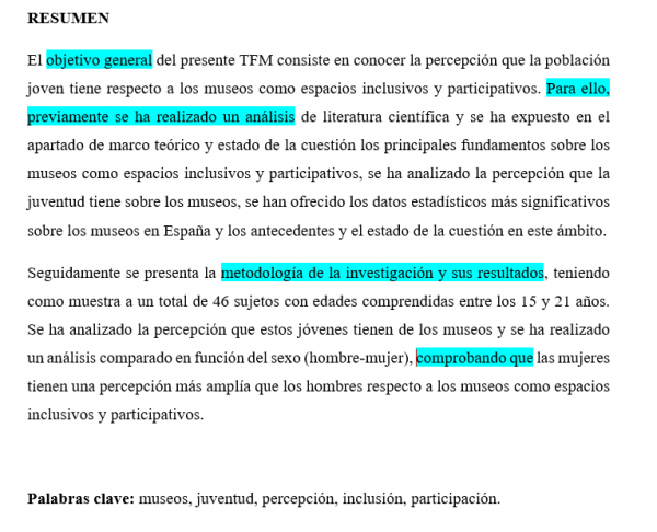 Ejemplos de resumen TFG: Qué son y cómo hacerlos - Aula TFG